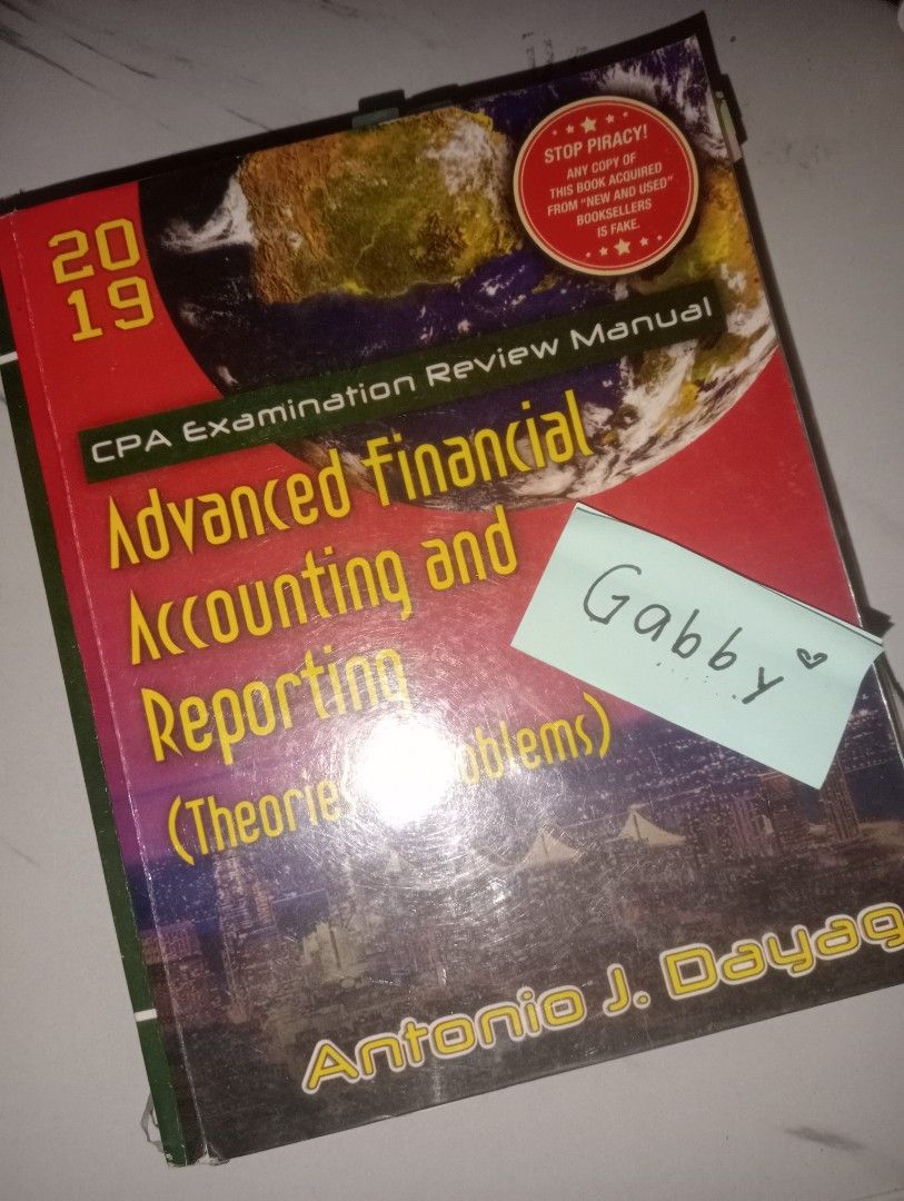 Advanced Financial Accounting and Reporting (AFAR) REVIEWER by Antonio ...