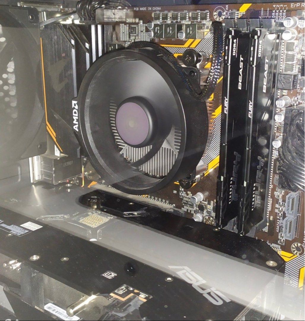 AMD Ryzen 5 2600 with stock fan, Computers & Tech, Parts & Accessories ...