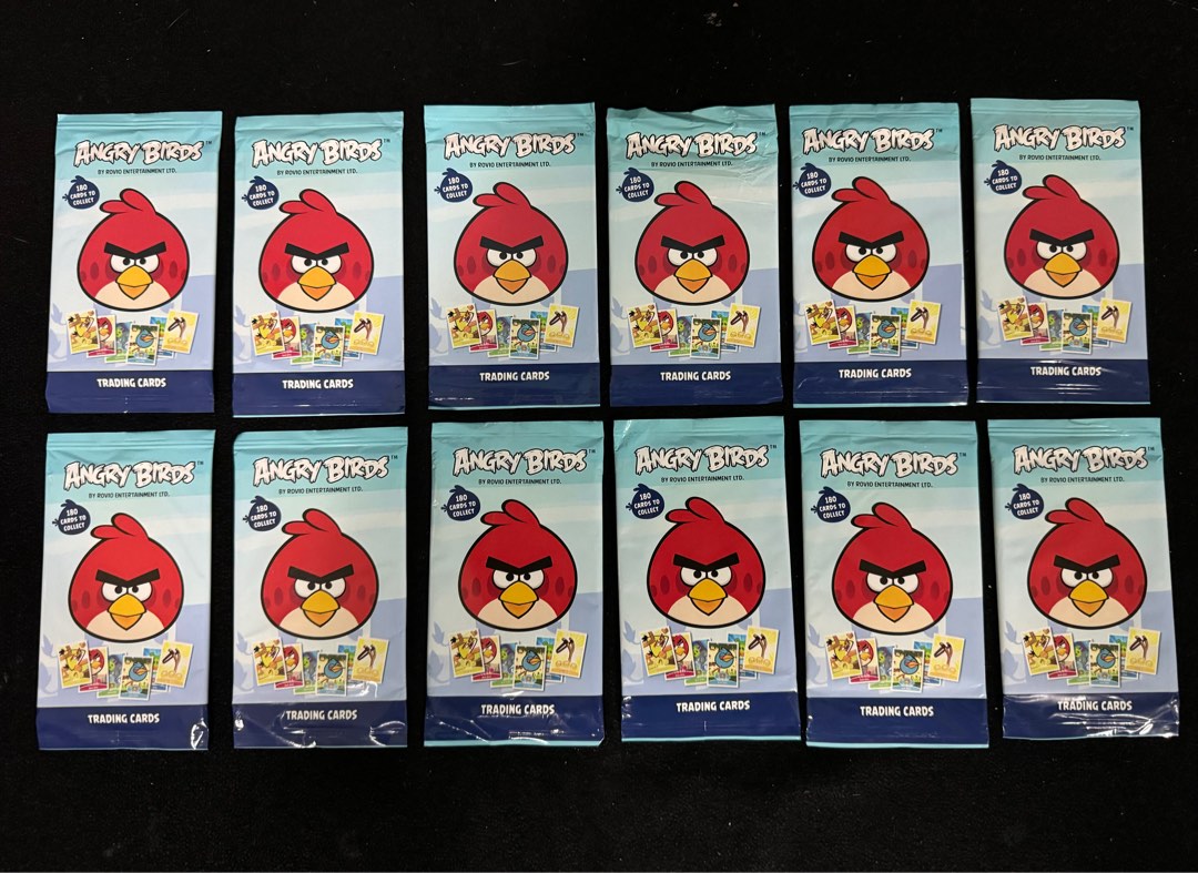 Angry Birds Trading Cards Set, Hobbies & Toys, Toys & Games on Carousell