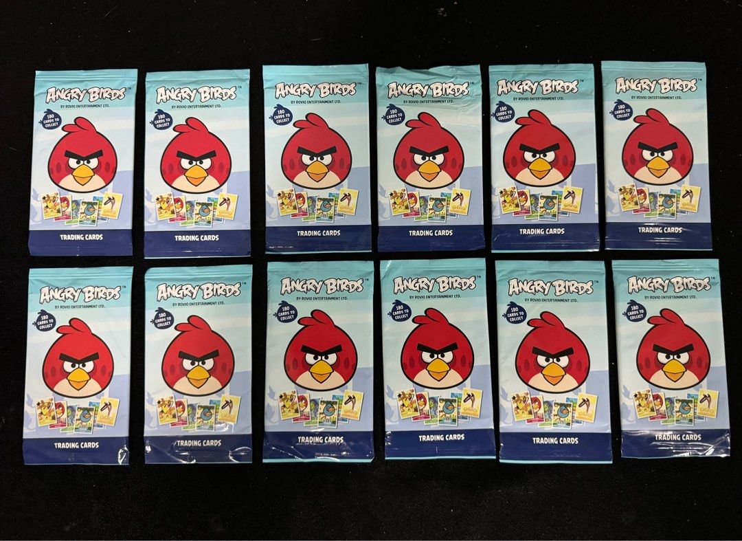 Angry Birds Trading Cards Set, Hobbies & Toys, Toys & Games on Carousell