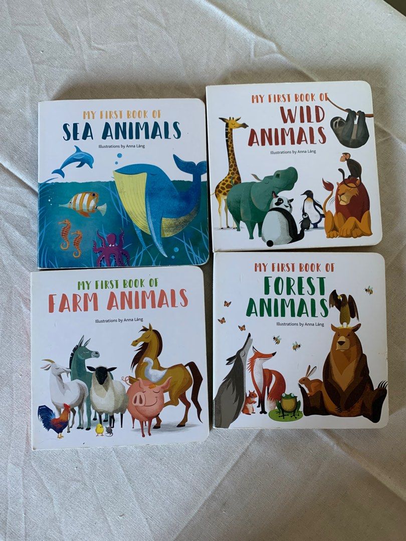 Animal Board Book Set (Smaller), Hobbies & Toys, Books & Magazines ...
