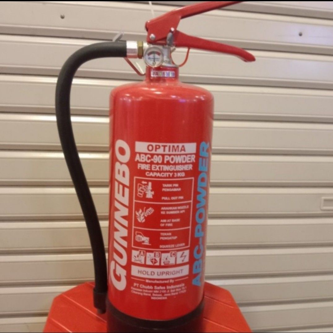 Apar Powder GUNNEBO 3kg ABC Powder, Serba Serbi, Others di Carousell