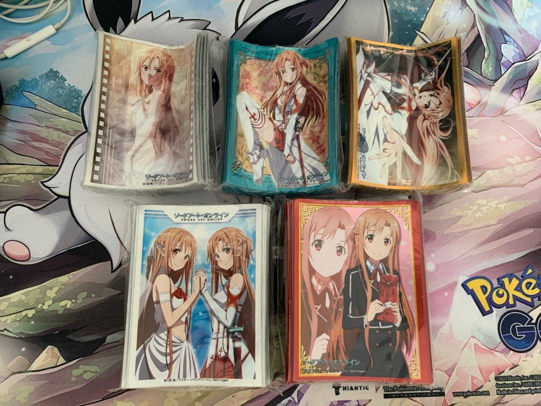 Asuna Card Sleeve (Standard size), Hobbies & Toys, Toys & Games on ...