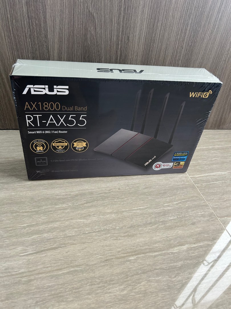 Asus Router RT-AX55, Computers & Tech, Parts & Accessories, Networking ...