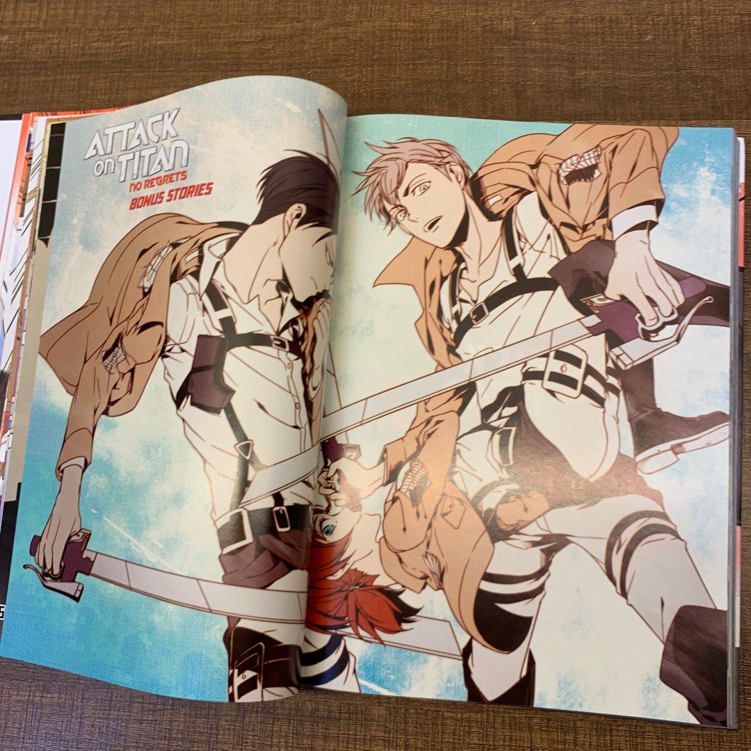 Attack on Titan - No Regrets - Complete Colour Edition - Deluxe ...