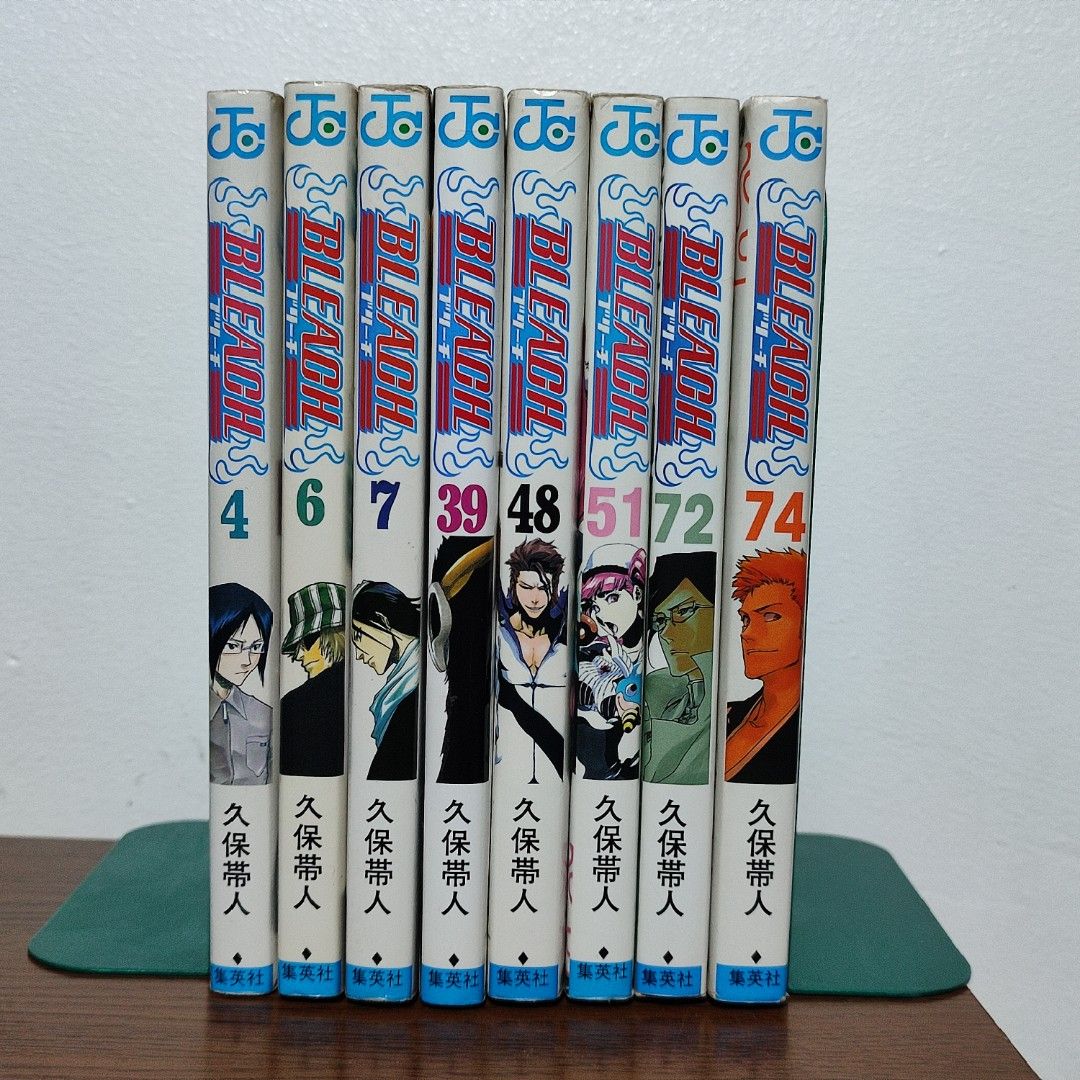 Authentic Bleach Manga Raw Japanese, Hobbies & Toys, Books & Magazines, Comics & Manga on Carousell