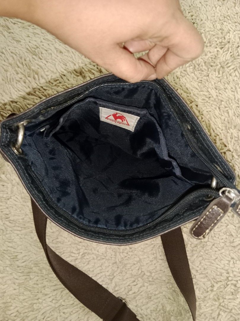Authentic LECOQ SPORTIF Crossbody Bag Almost Brandnew, Luxury, Bags ...