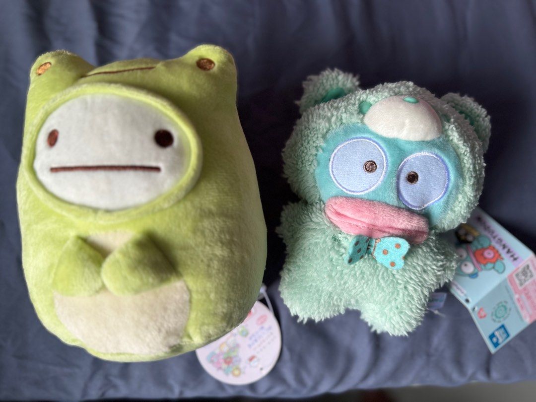 Authentic Mofusand (shark and ram/sheep) and sumikko gurashi (frog/cat ...