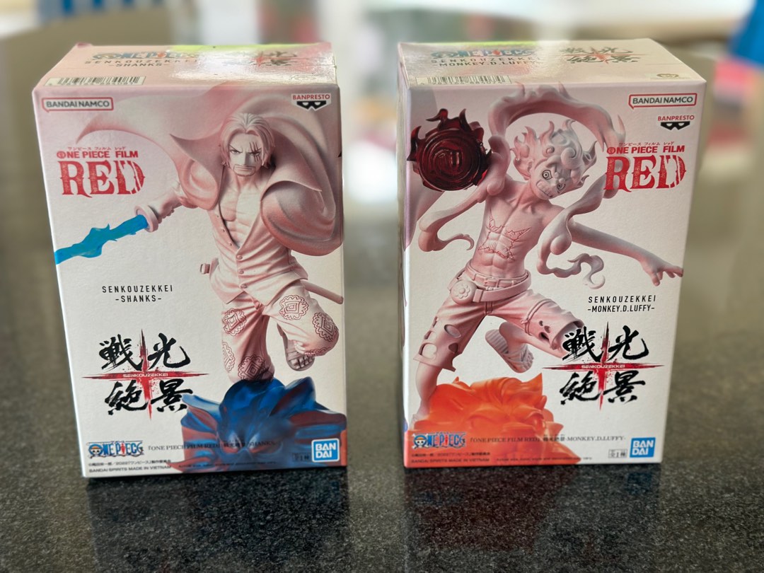 Bandai Namco One piece Red Set, Hobbies & Toys, Toys & Games on Carousell