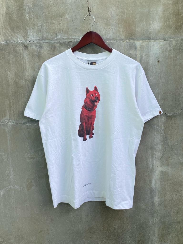 Bape NERD “Fly or Die” Tee, Men's Fashion, Tops & Sets, Tshirts & Polo ...