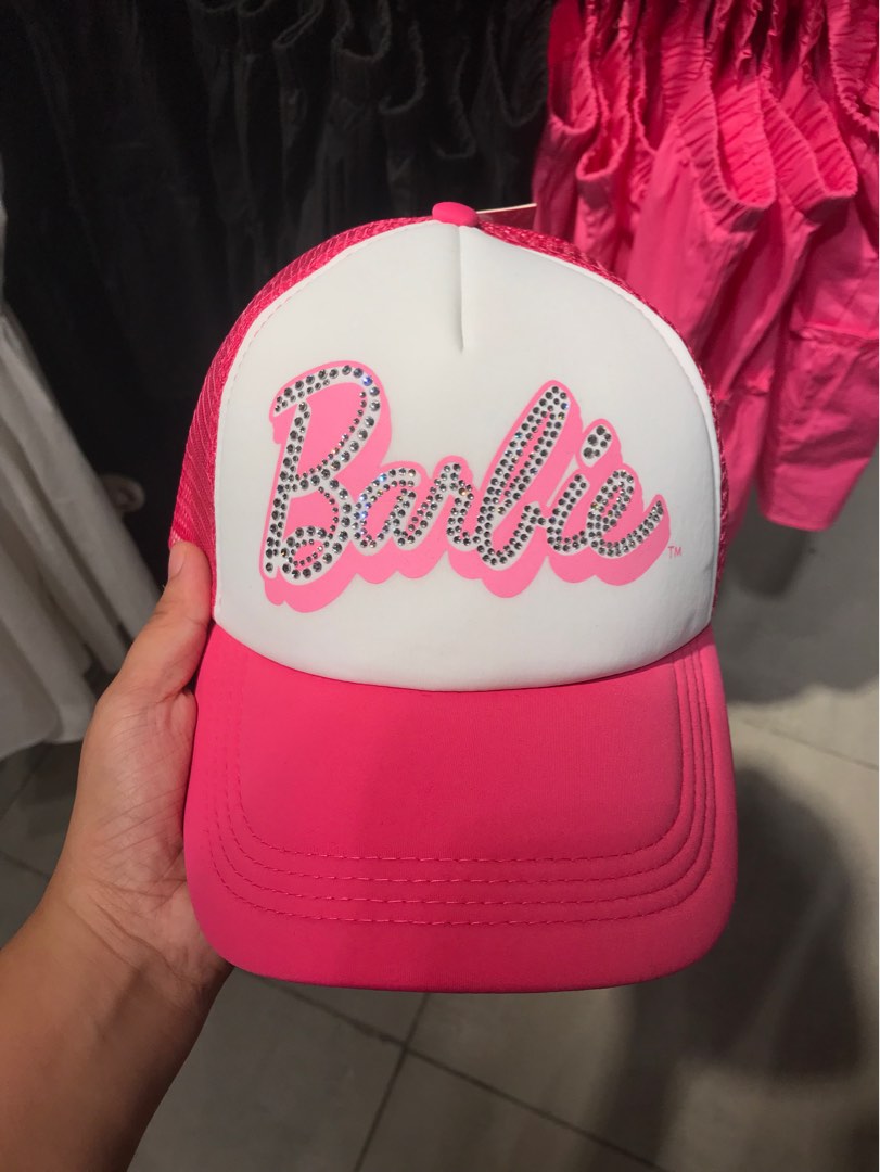 BARBIE Forever 21 Rhinestone Cap, Women's Fashion, Watches ...