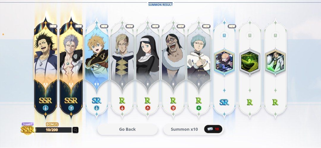 BCM Black Clover Mobile Mid game: OP Blue team, Video Gaming, Video ...