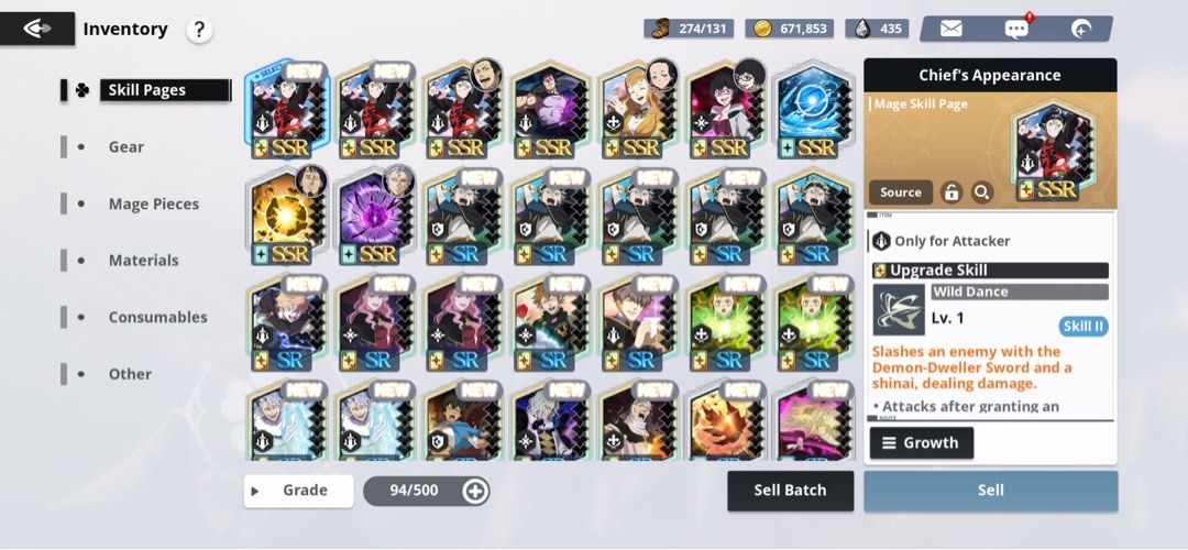 BCM Black Clover Mobile Mid game: OP Blue team, Video Gaming, Video ...