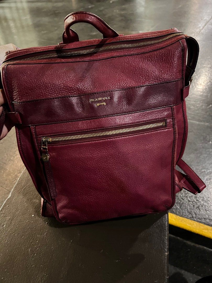 Beanpole Bag Pack with Laptop Compartment, Women's Fashion, Bags ...