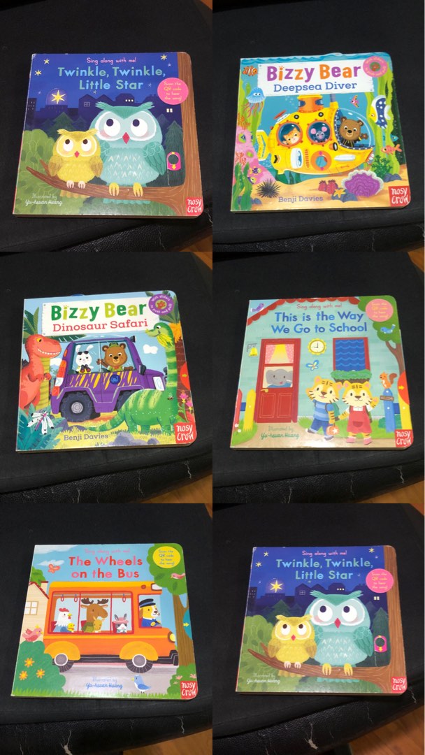Bizzy Bear and Sing Along Books, Hobbies & Toys, Books & Magazines ...