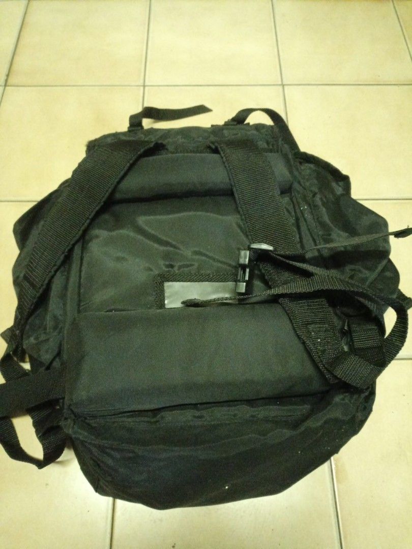 Black Military Fieldpack Backpack, Men's Fashion, Bags, Backpacks on ...
