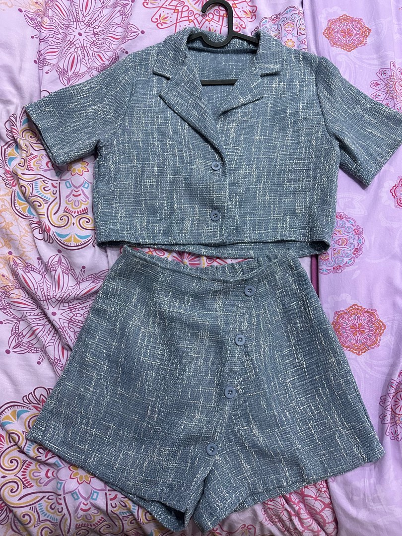 Blue Coords, Women's Fashion, Dresses & Sets, Sets or Coordinates on ...