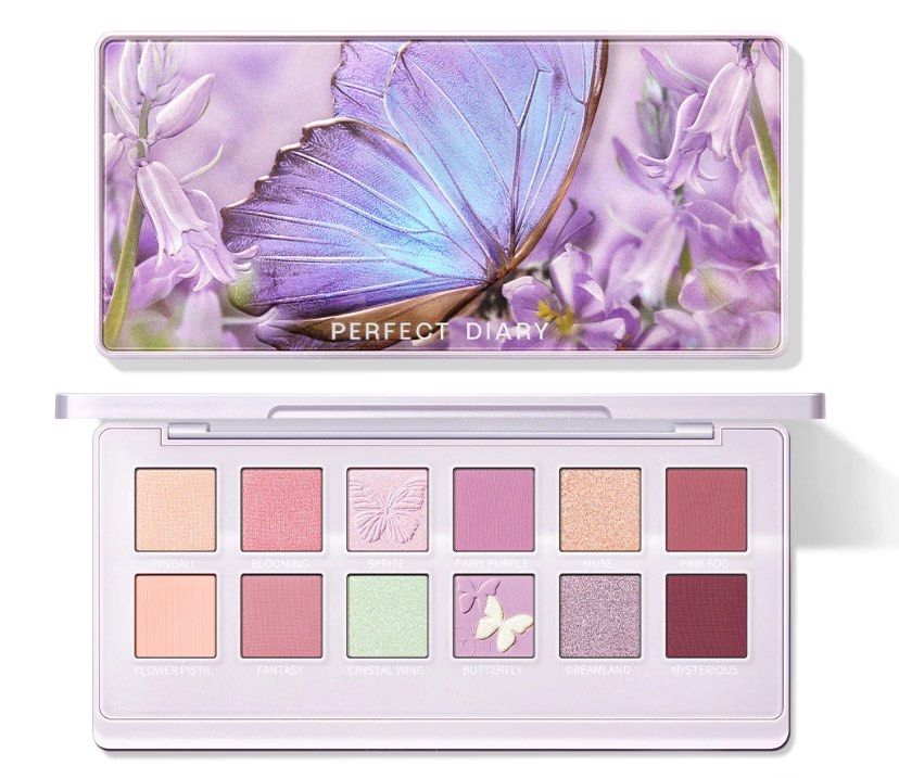 [BNIB] Perfect Diary Butterfly Eyeshadow Palette, Beauty & Personal ...