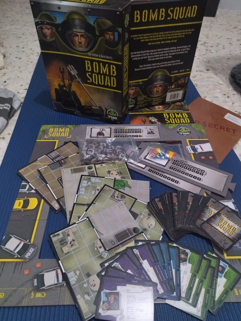 Bomb Squad board game by TMG, Hobbies & Toys, Toys & Games on Carousell