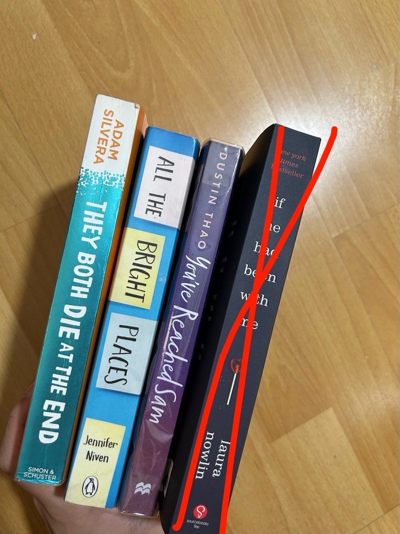 booktok romance sad books, Hobbies & Toys, Books & Magazines, Fiction ...