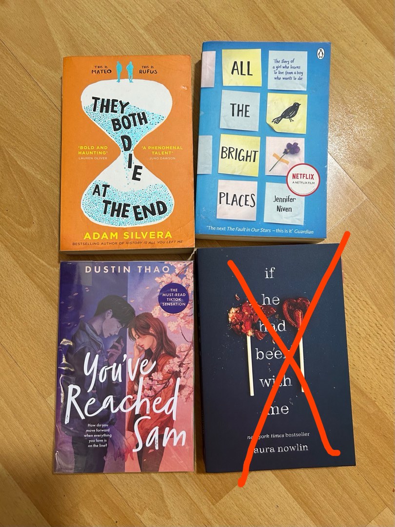 booktok romance sad books, Hobbies & Toys, Books & Magazines, Fiction ...