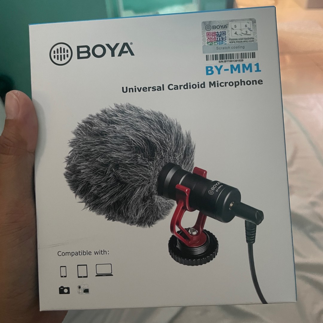 Boya Mic, Audio, Microphones on Carousell