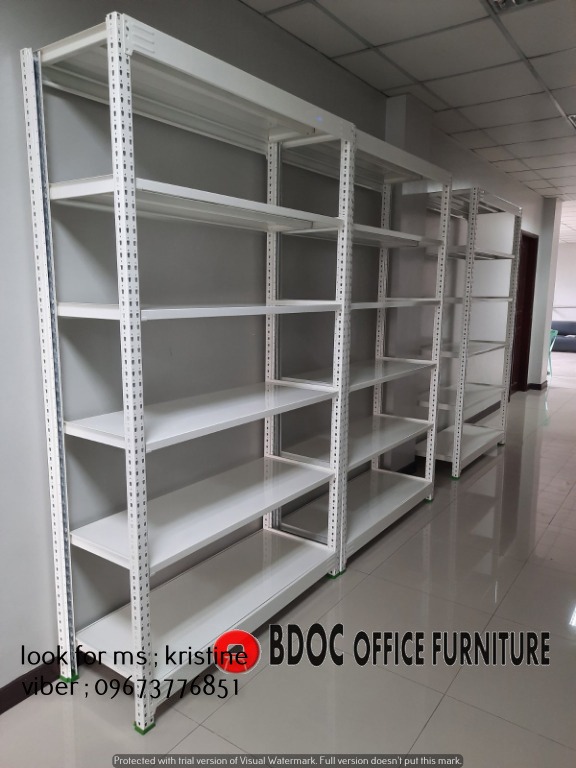 Brand New Adjustable Steel Rack/ Steel Shelves/ Office Furniture ...