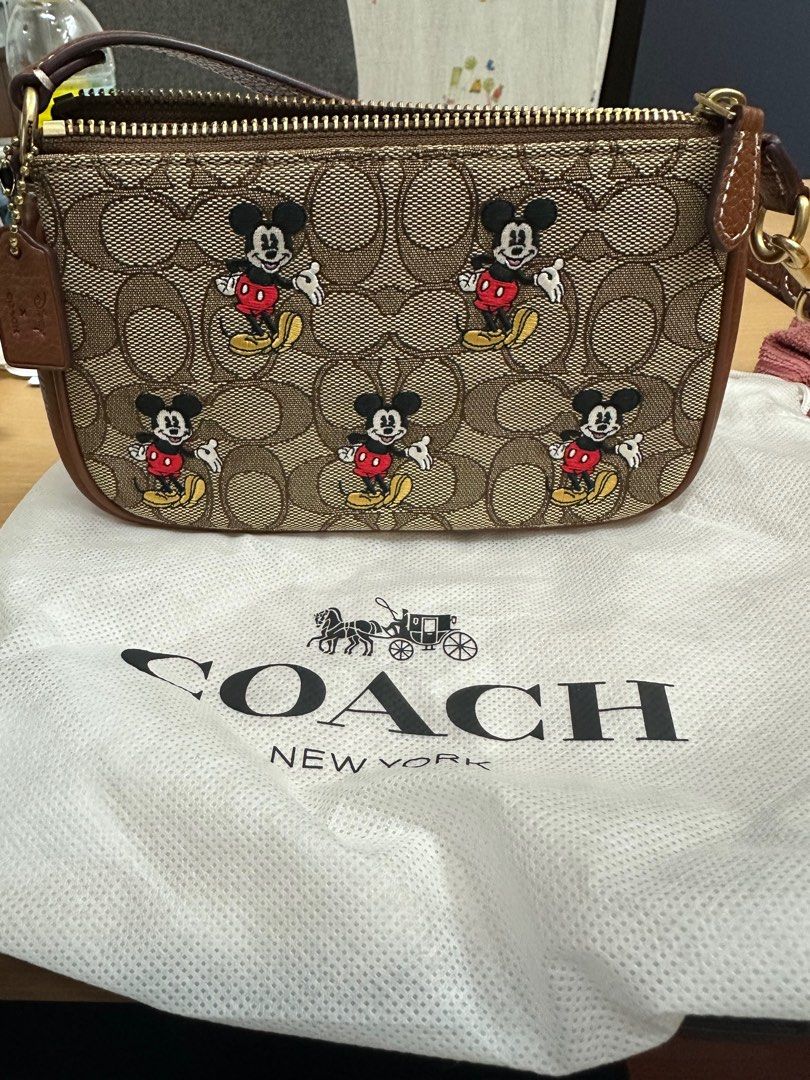 Brand New Authentic Coach Mickey Mouse Bag, Women's Fashion, Bags ...