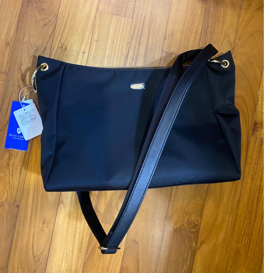 Brand new blue label tote bag, Luxury, Bags & Wallets on Carousell