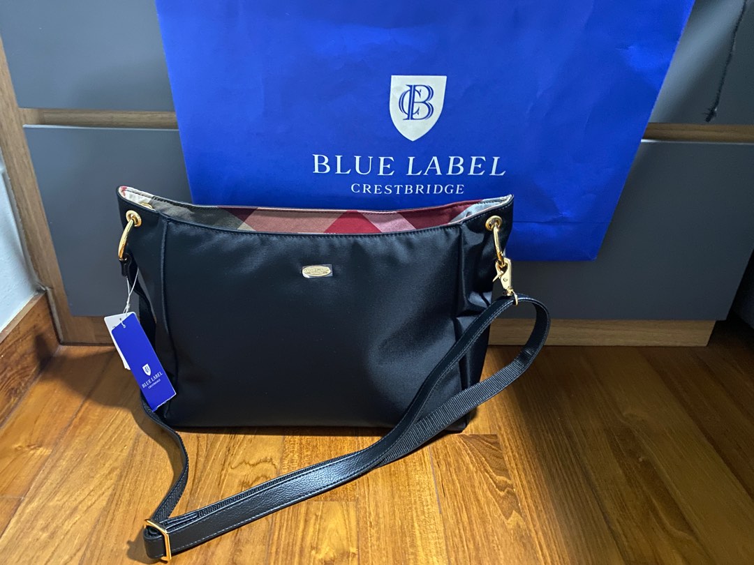 Brand new blue label tote bag, Luxury, Bags & Wallets on Carousell