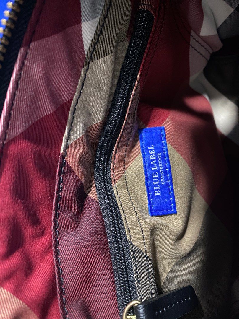 Brand new blue label tote bag, Luxury, Bags & Wallets on Carousell