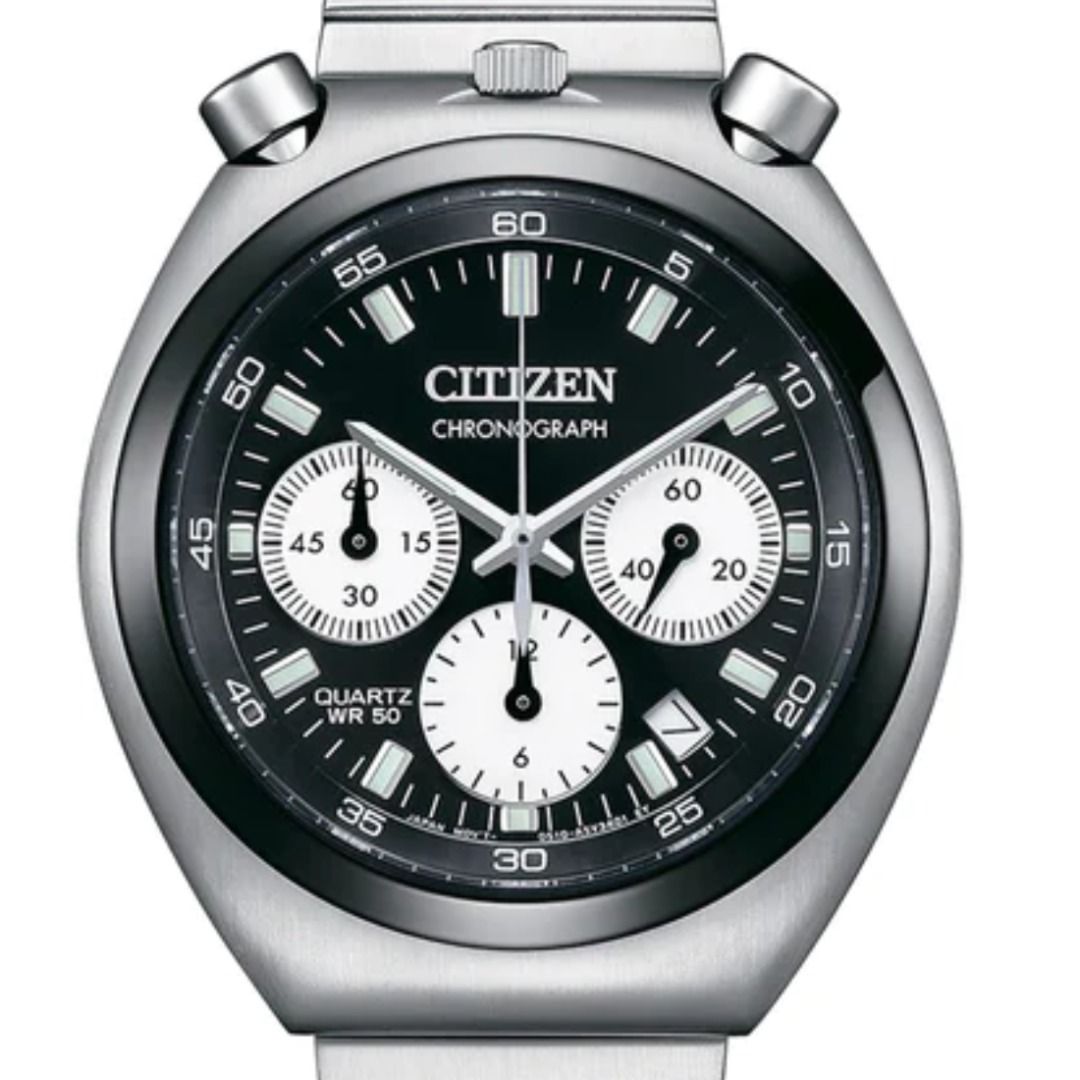 Brand New Citizen Tsuno Bullhead Chrono Quartz Chronograph IP Bezel ...