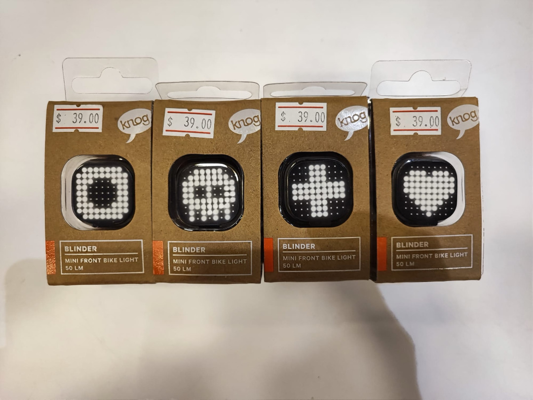 Brand New Knog Bicycle Light | Knog Blinder Mini FRONT Bike Light (50 Lumen) | Knog Blinder Mini ...