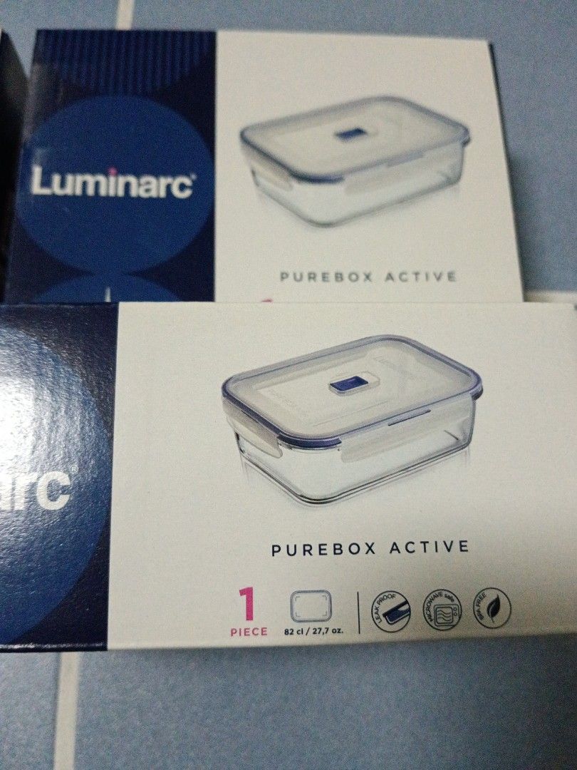 Brand New Luminarc Glass Lunch Box Purebox Active, Everything Else on ...