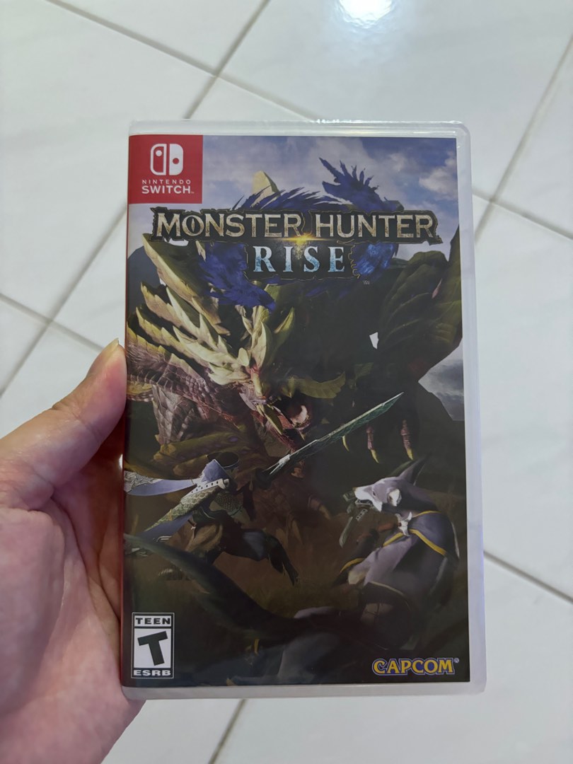 Brand NEW Monster Hunter Rise Switch Game, Video Gaming, Video Games ...