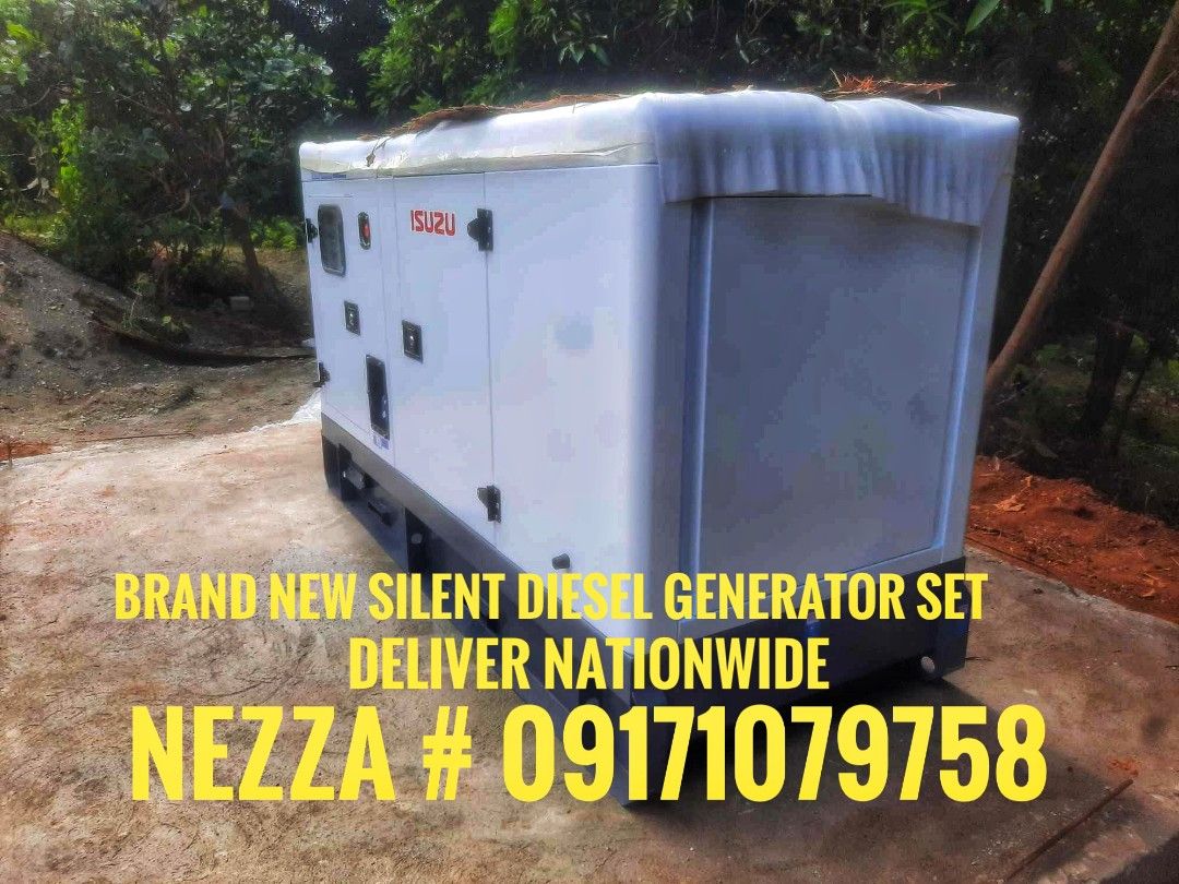 BRAND NEW SILENT DIESEL GENERATOR SET, Commercial & Industrial ...