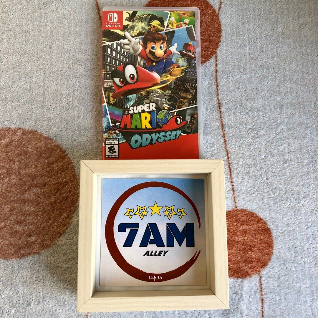 BRANDNEW SEALED Nintendo Switch Super Mario Odyssey tags: Kart Smash ...