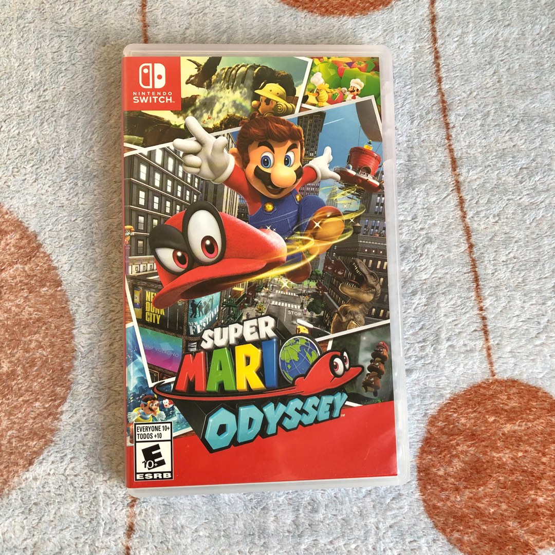 BRANDNEW SEALED Nintendo Switch Super Mario Odyssey tags: Kart Smash ...