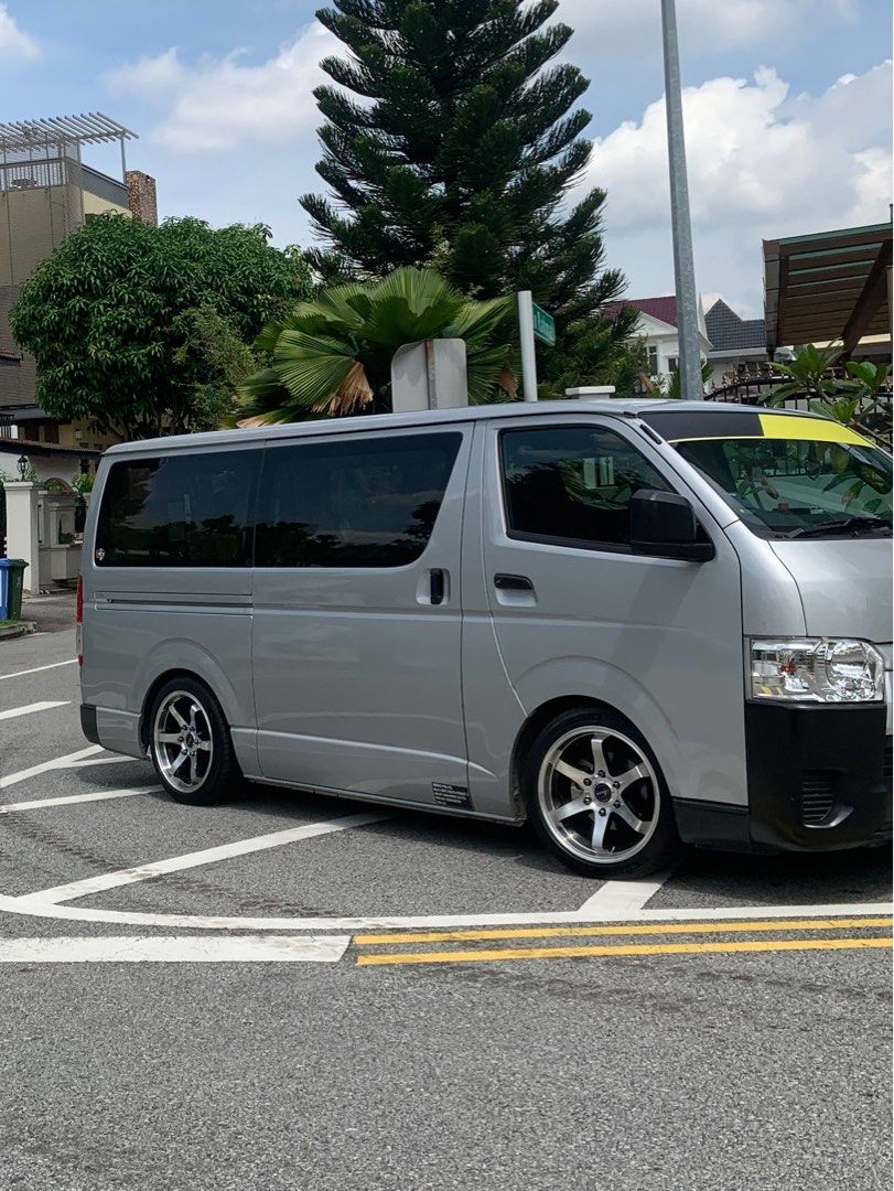 Buan Japan KB Racing 18 (Hiace), Car Accessories, Tyres & Rims on Carousell
