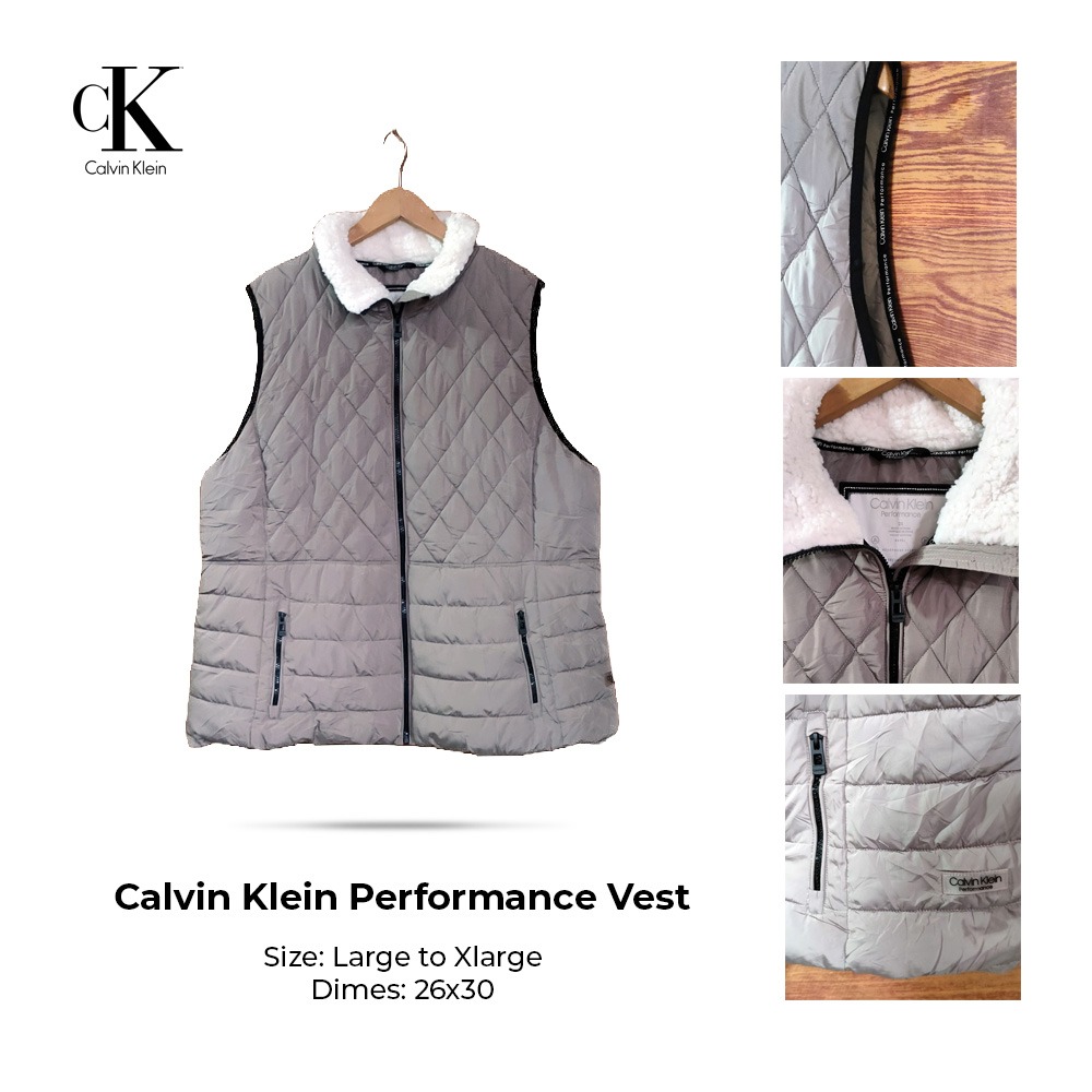 Calvin Klein Performance Vest, Women's Fashion, Activewear on Carousell