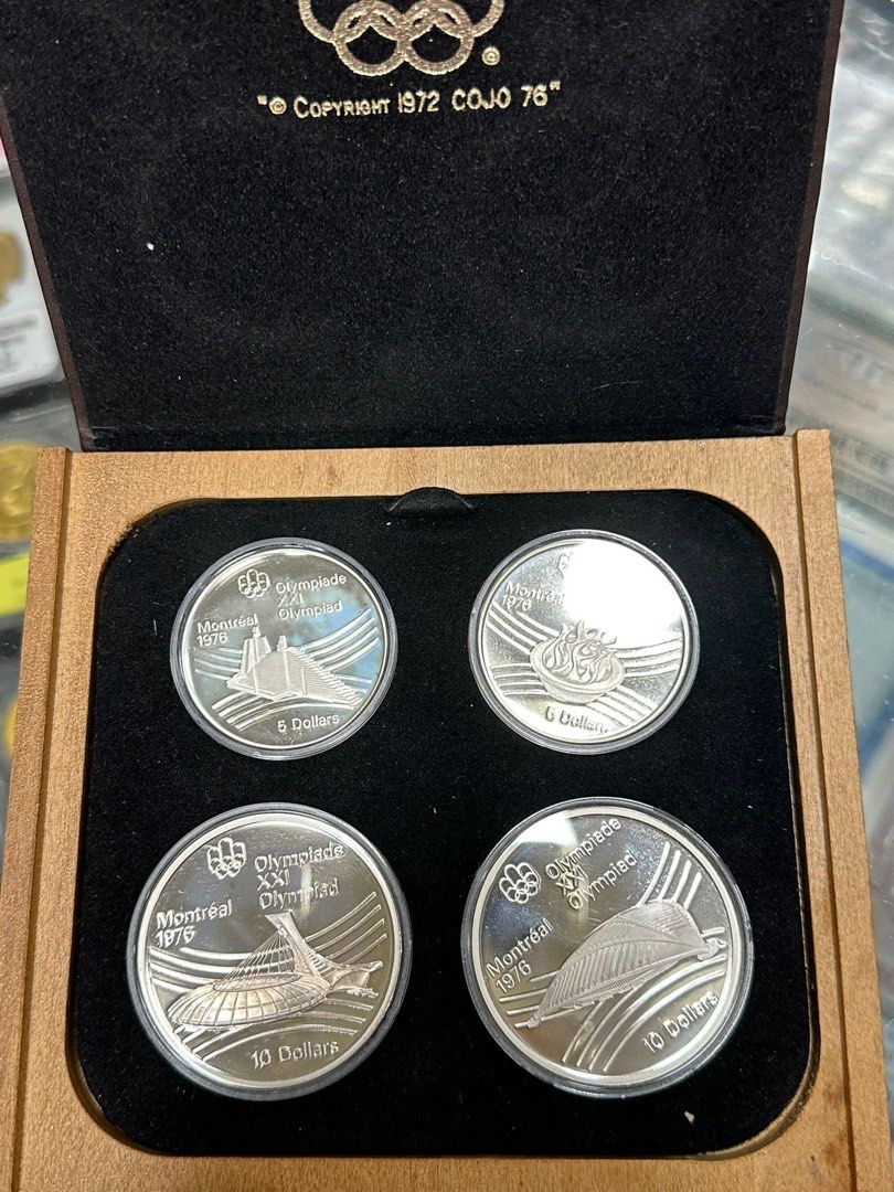 Canadian 1976 olympic coin proof set, Hobbies & Toys, Memorabilia ...