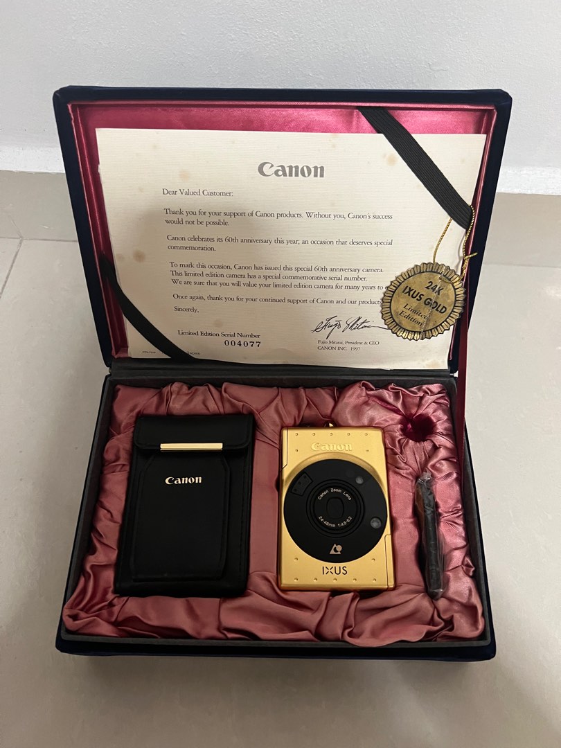 Canon IXUS 240 Gold, Photography, Cameras on Carousell