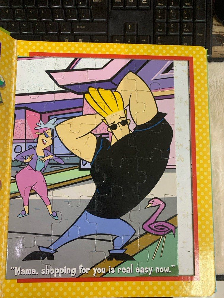 Cartoon Network Puzzle Story Book, Hobbies & Toys, Books & Magazines ...