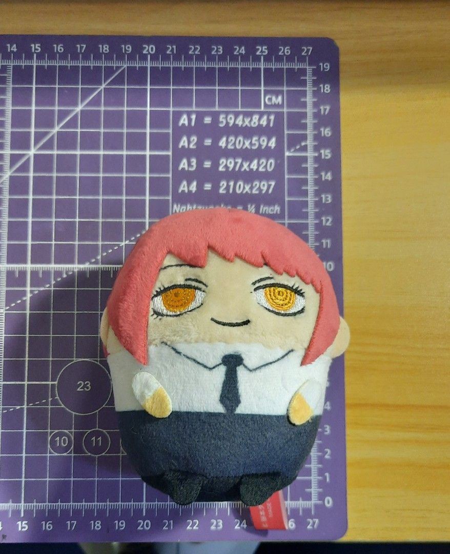(SET) chainsaw man plush charm | makima, denji, csm, prize charm ...