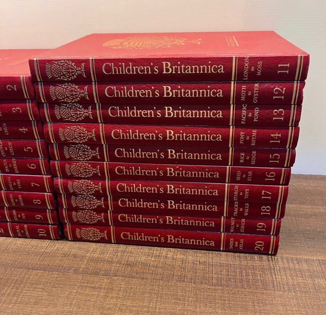 Children’s Britannica Encyclopaedia Vol.2- Vol.20 (Preloved Book ...