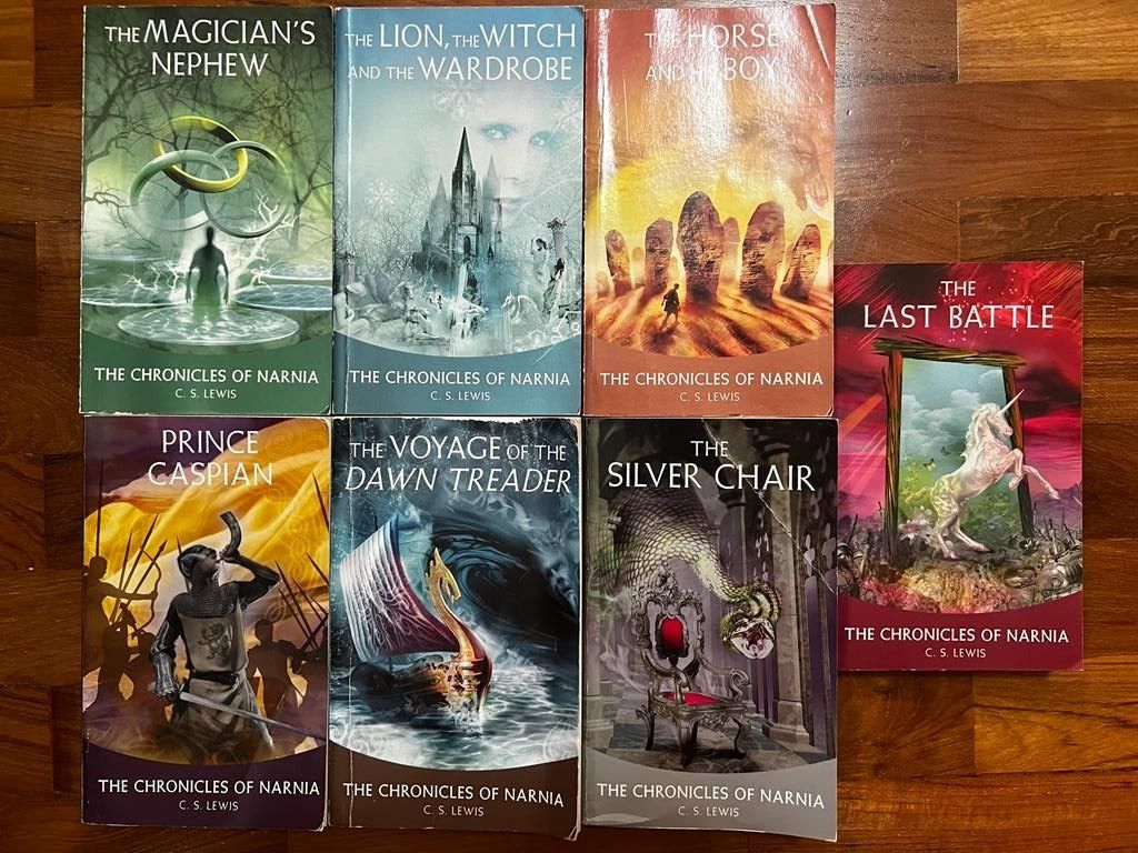 Chronicles of Narnia Full Book Set, Hobbies & Toys, Books & Magazines, Fiction & Non-Fiction on ...