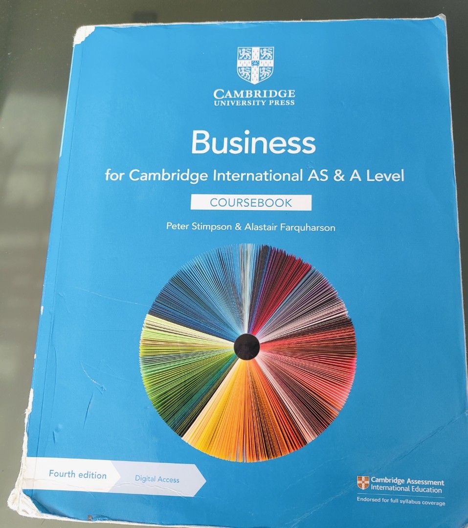 CIE A Level Business Textbook, Hobbies & Toys, Books & Magazines ...