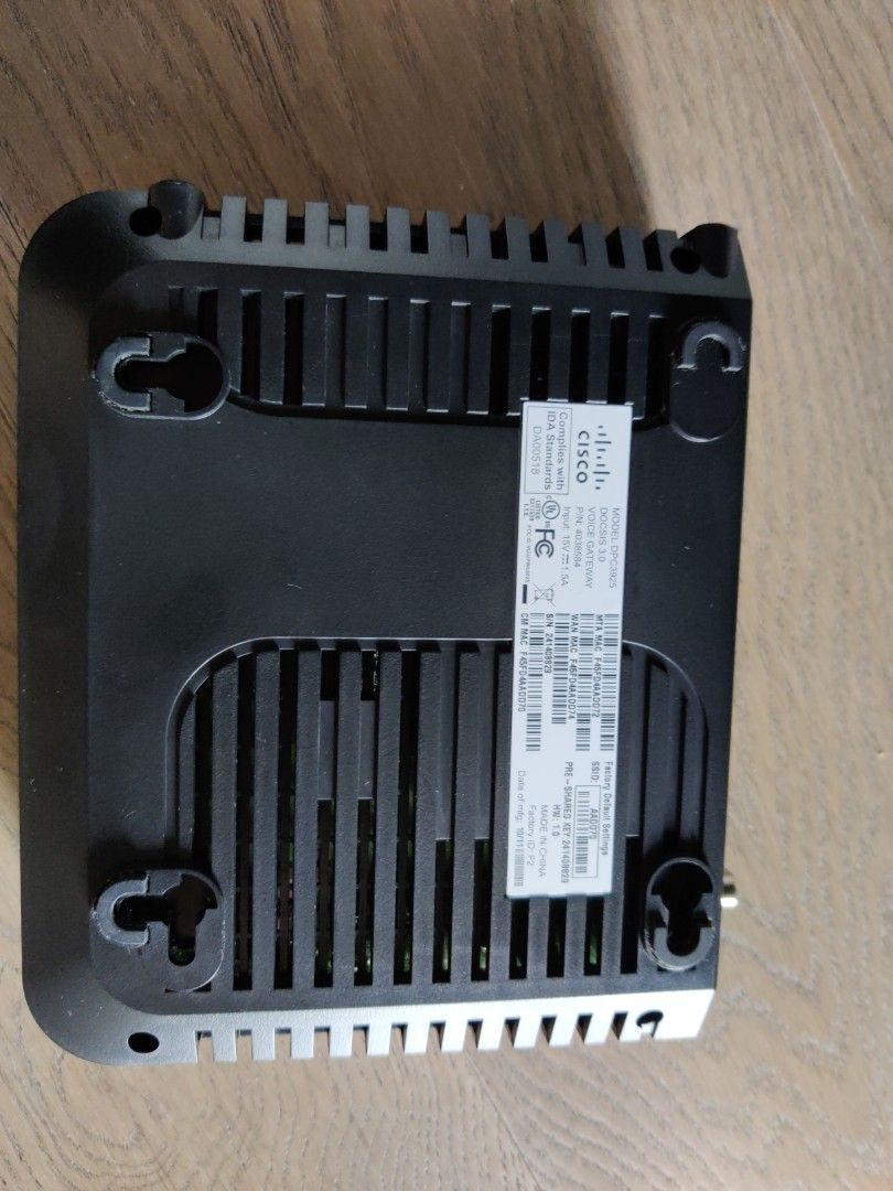 Cisco DPC3925 Modem, Computers & Tech, Parts & Accessories, Networking ...
