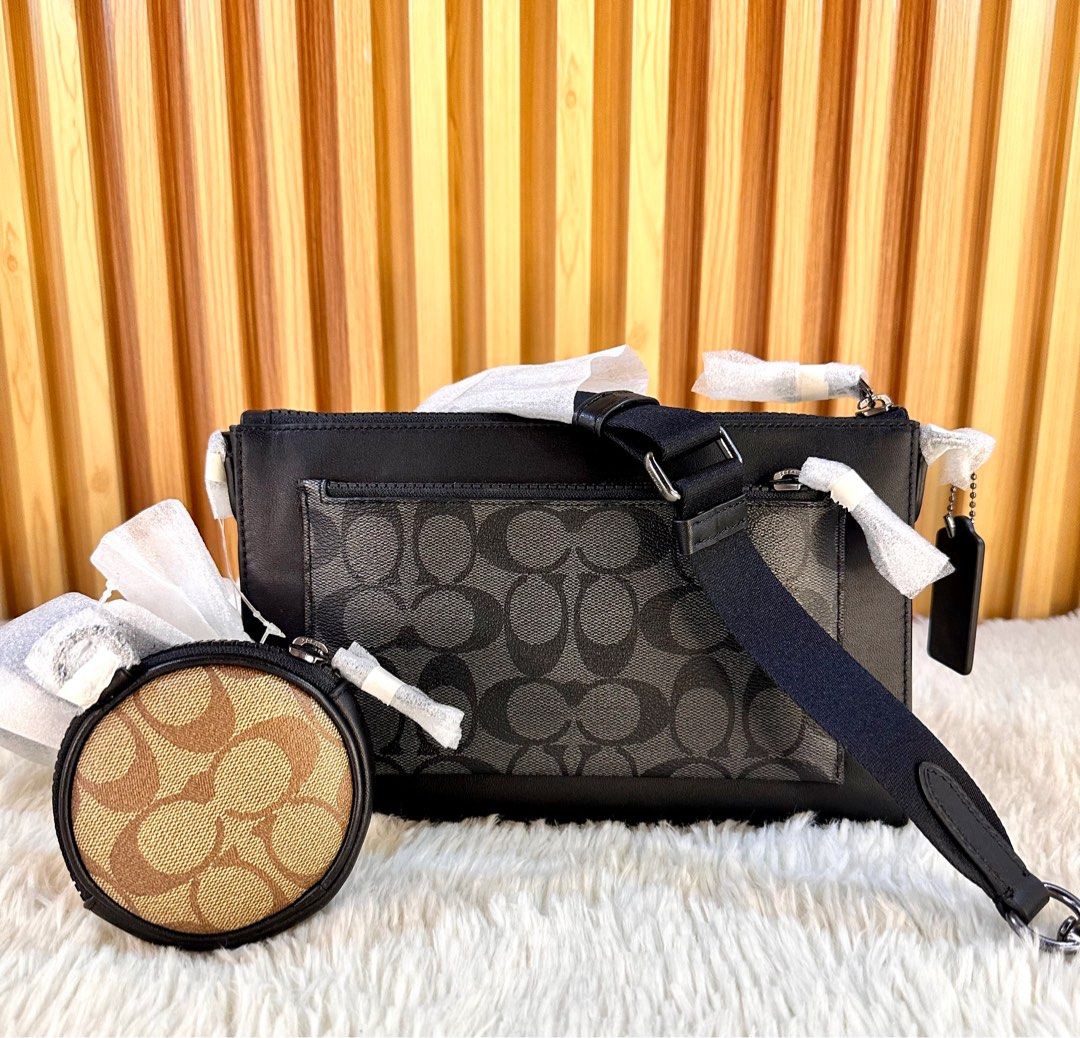 Coach Holden Crossbody, Men's Fashion, Bags, Sling Bags on Carousell