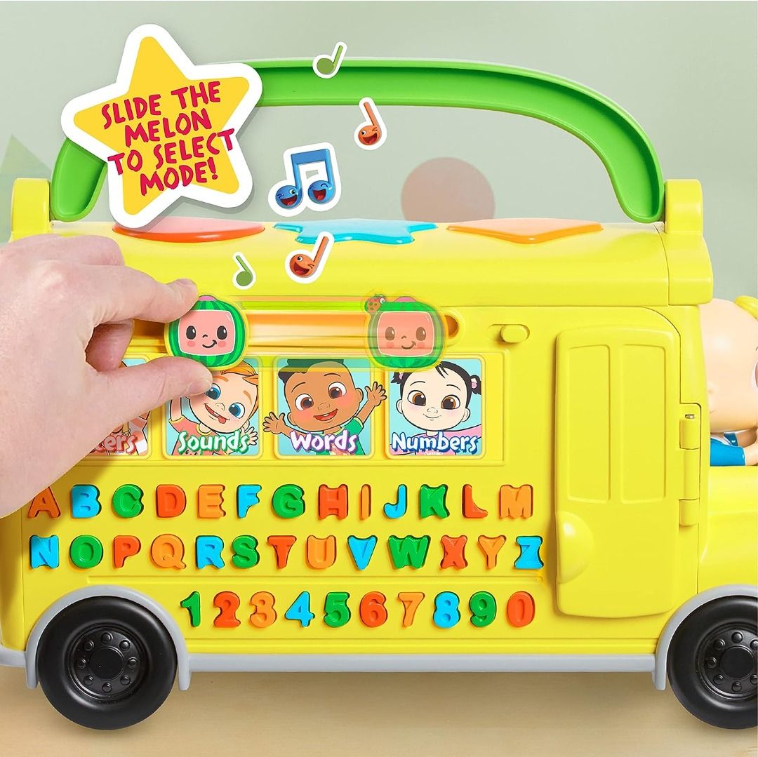 CoComelon Musical Learning Bus, Number and Letter Recognition ...